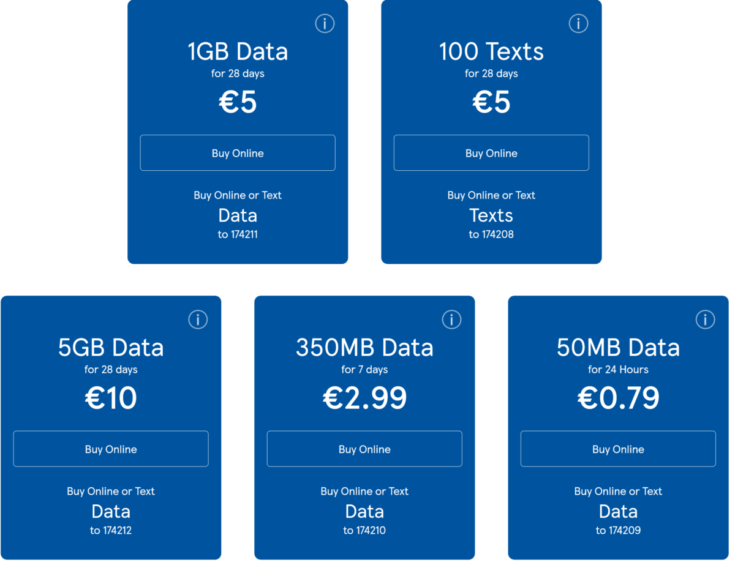 Tesco Mobile Ireland Prepaid Plans Explored (2025) - Phone Travel Wiz