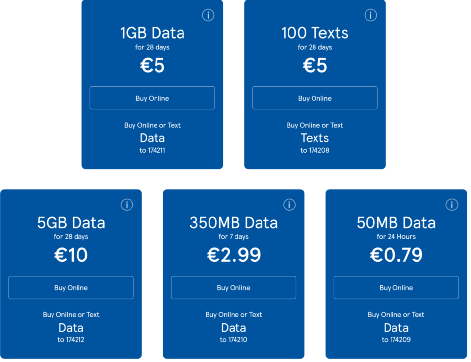 Tesco Mobile Ireland Prepaid Plans Explored (2025) - Phone Travel Wiz