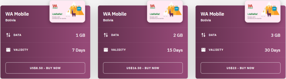 Bolivia: Best eSIM for Sucre (2023) – Phone Travel Wiz