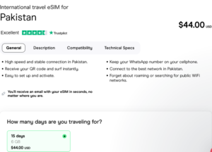 Pakistan: 6 Best eSIMs Compared + Discounts (2023) – Phone Travel Wiz