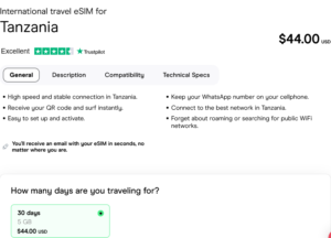 Tanzania: 6 Best eSIMs Compared + Discounts (2023) – Phone Travel Wiz