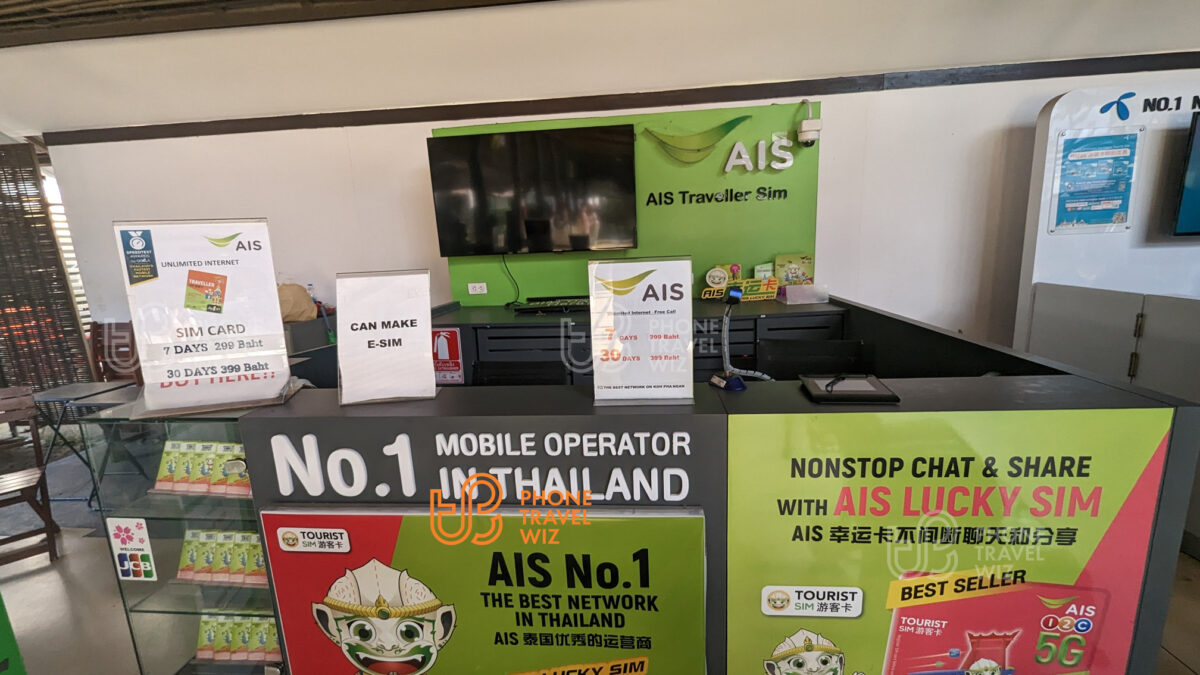 Buying a SIM Card at Koh Samui Airport (USM) Guide – Phone Travel Wiz