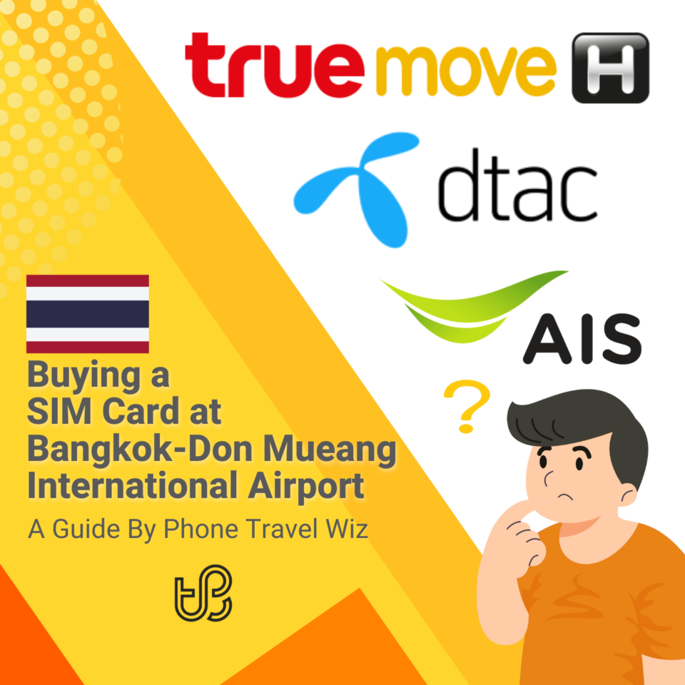 Bangkok-Don Mueang International Airport (DMK) SIM Card Buying Guide ...