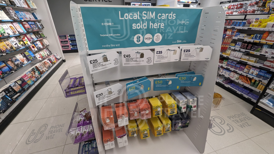 London City Airport (LCY) SIM Card Buying Guide – Phone Travel Wiz